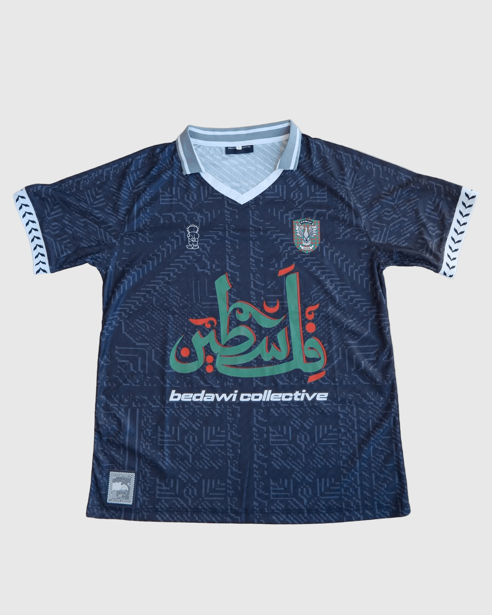 Filasteen Tatreez Home Jersey - Black – bedawi